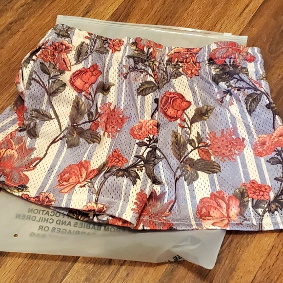 Ryoko Rain Shorts Ryoko Rain Lilac Floral Shorts Youth Xl Men Us Xsl Poshmark